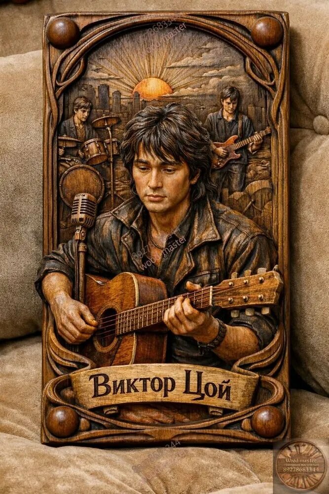 Рельефная металлическая вывеска (20х30см)