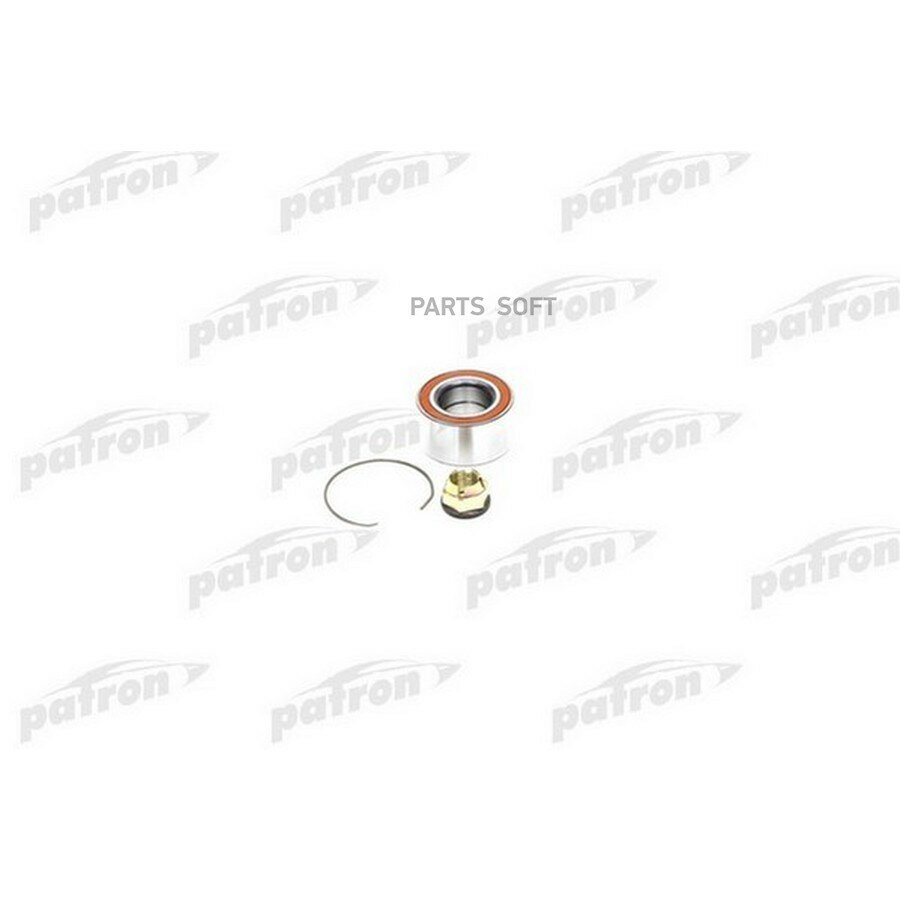 Подшипник ступичный передн без ABS 37x72x37 LADA LARGUS, RENAULT: Logan 04-, Logan II 13-, Sandero 08-, Megane 96-, Kangoo 97-, Clio 90-, Symbol 98- PATRON PBK3596 | цена за 1 шт