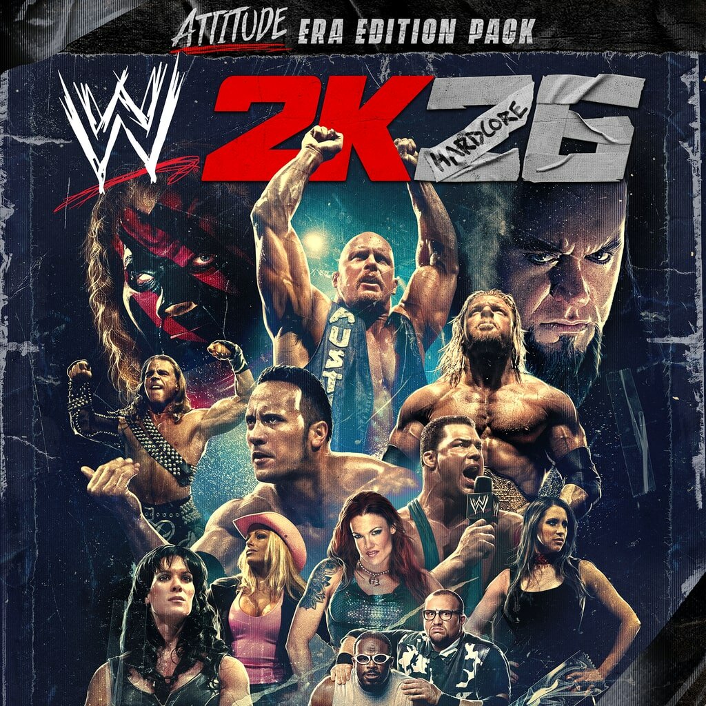 Дополнение WWE 2K26: Attitude Era Edition Pack, цифровое издание PlayStation 5, регион Турция / код пополнения баланса