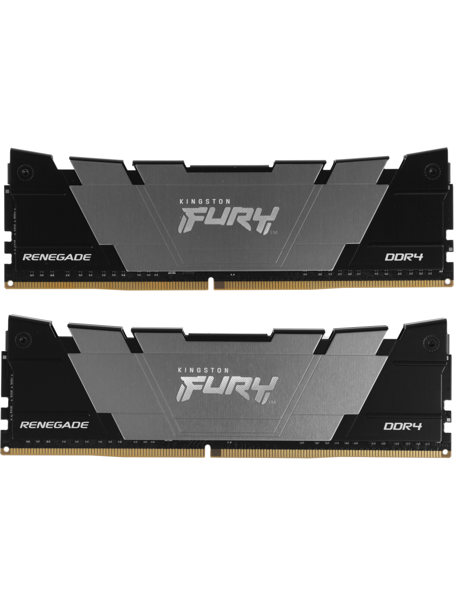 Память DDR4 2x8GB 4600МГц Kingston KF446C19RB2K2/16 Fury Renegade Black RTL Gaming PC4-36800 CL19 DIMM 288-pin 1.5В kit dual rank с радиатором RTL