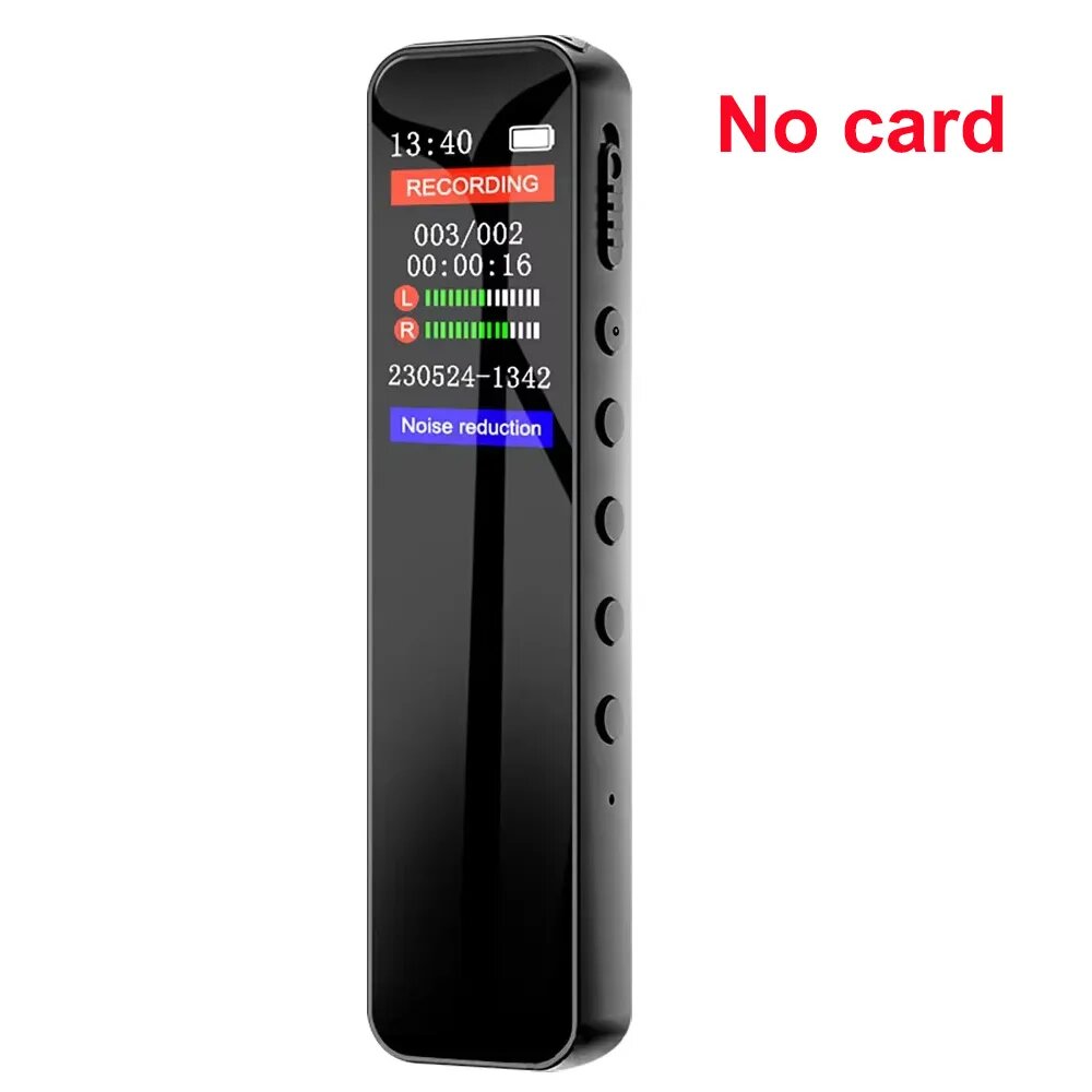Цифровой диктофон occkic WAV 128 ГБ No Card
