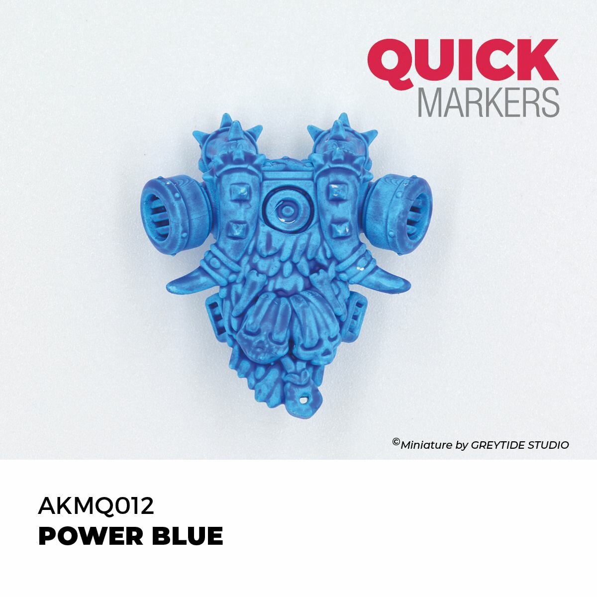 Маркер-кисть AK Power Blue - Quick Marker — фото 1