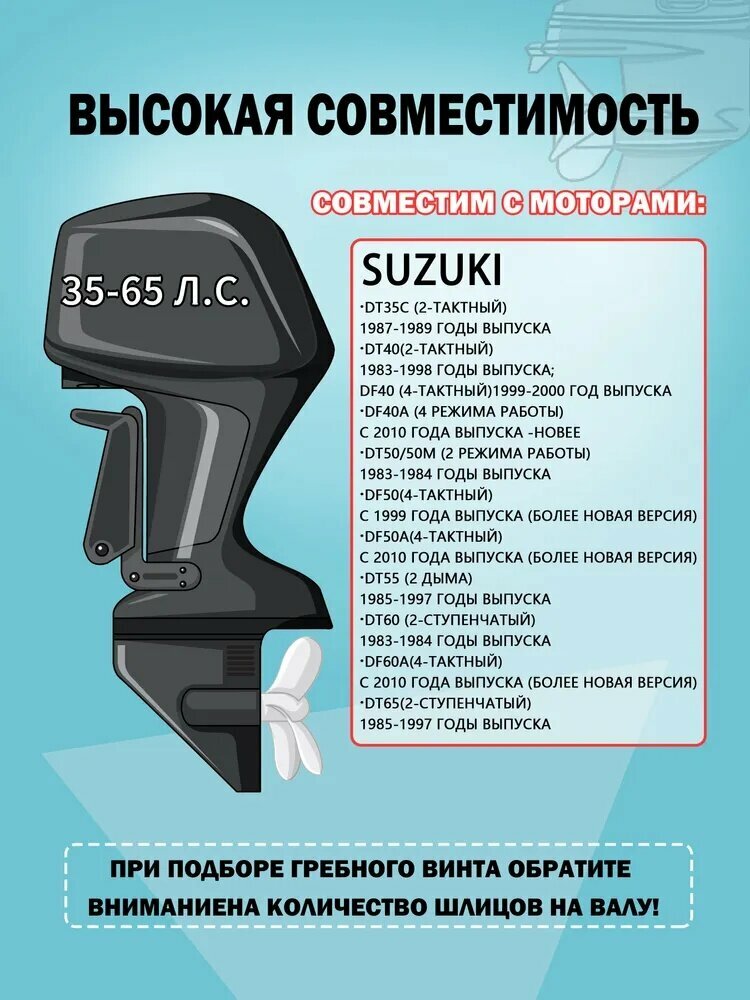 Winibo Винт для лодки — фото 1