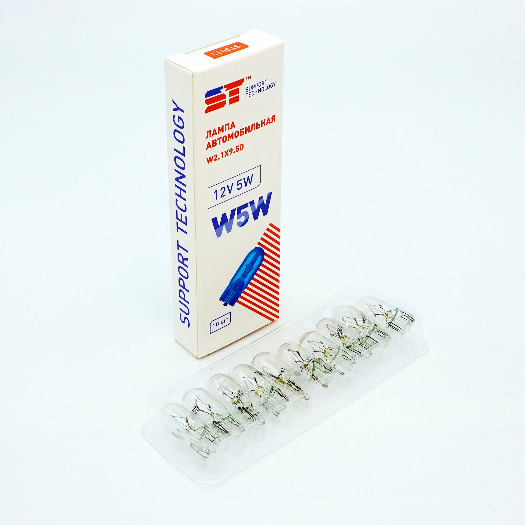 Лампа 12 В 5 Вт без цоколя 10 шт. Support Technology (ST) ST3013