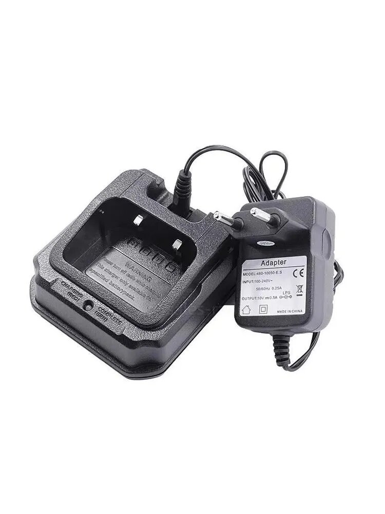 Зарядное устройство для настольной батареи для раций Baofeng UV-9R Plus, UV-9R PRO, UV-68, UV-98, GMRS-9R, UV-XR, GT-3WP