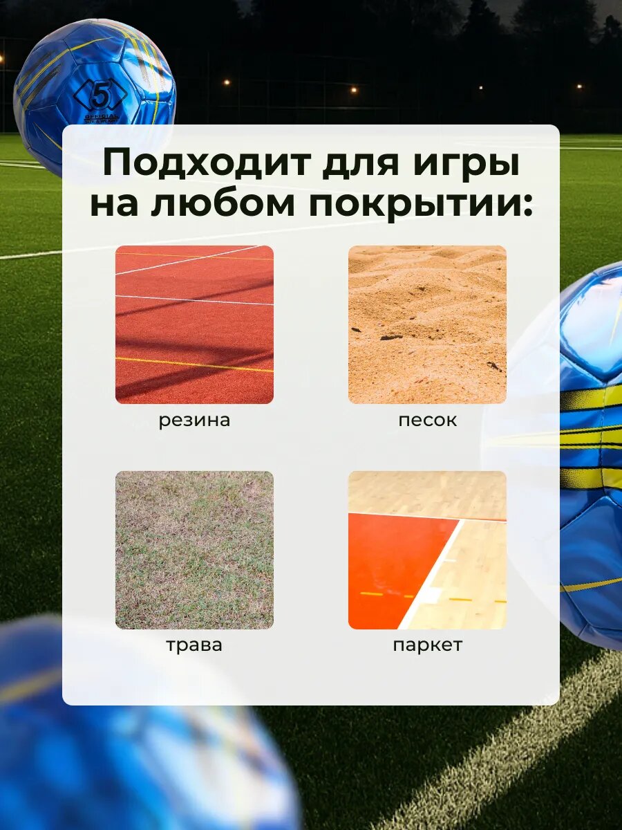 Футбольный мяч — фото 1