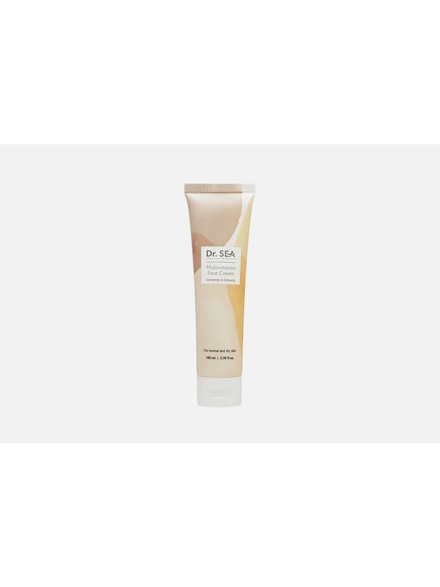 DR.SEA CINNAMON & GINSENG Крем для ног 100мл