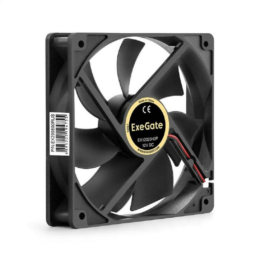 Корпусный вентилятор ExeGate EX12025H2P 1500RPM 120х120х25 мм , 1 шт