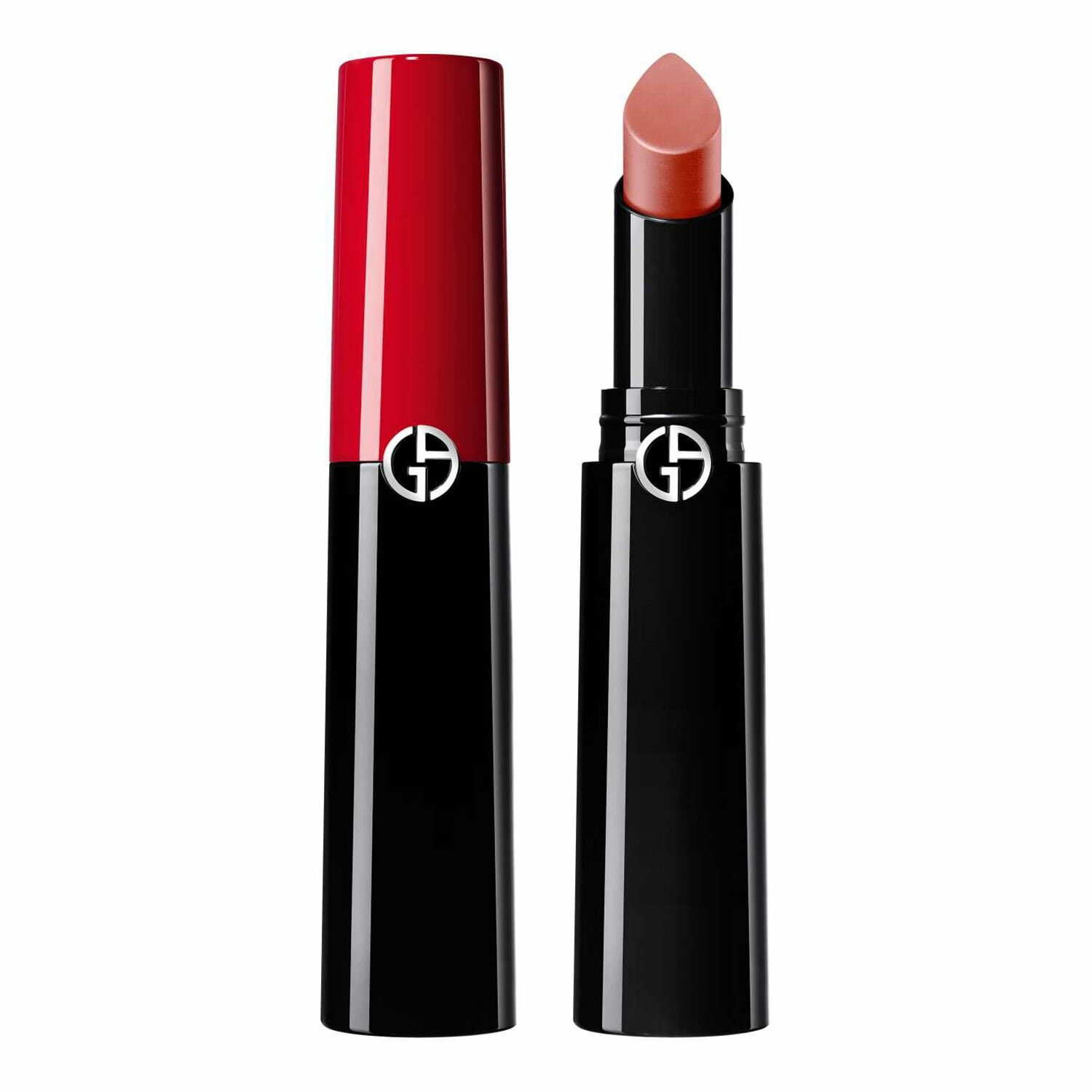 Премиальная стойкая помада для губ | Giorgio Armani Lip Power, интенсивный пигмент, стойкость до 8 часов,104 Selfless.