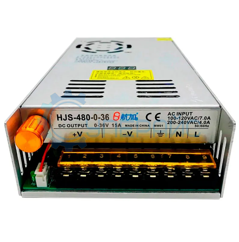 Источник питания Hangjiasheng HJS-480 с регулировкой (36В, 15А)