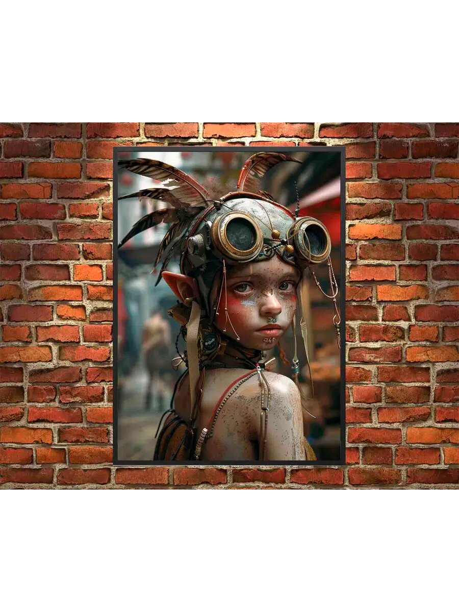 Конструктор сказочных зверей 1, Плакат 30x42см