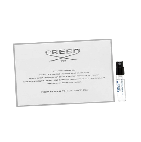 Духи унисекс Крид Вирджин Айленд Вотер 2 мл сэмпл / Creed Virgin Island Water