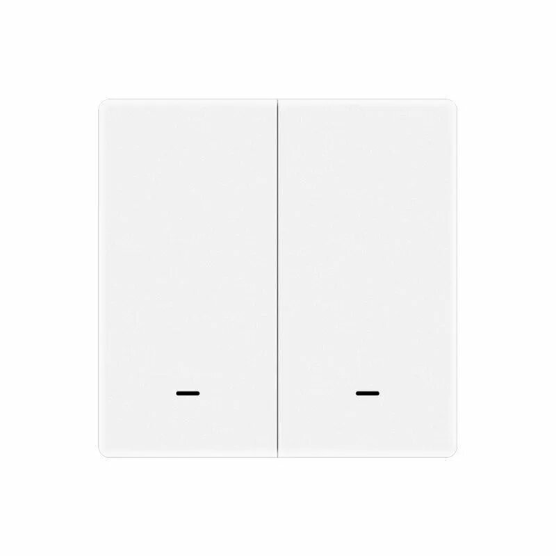 Интеллектуальный переключатель с одной кнопкой Zigbee Moes ZS-B-EU1, встраиваемый, белый