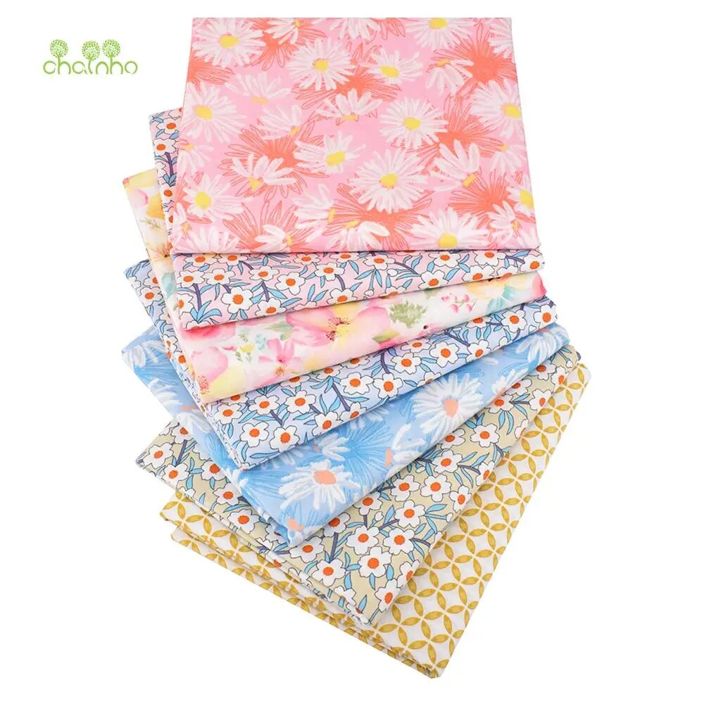 Chainho хлопковая ткань с принтом для шитья и квилтинга