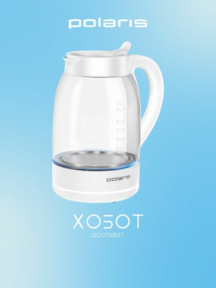 Чайник Polaris PWK 1797CGL White