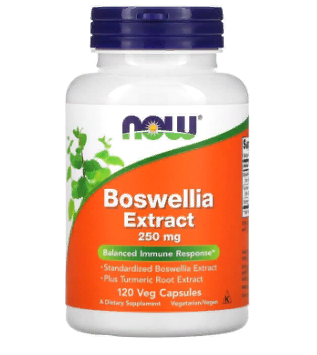 Boswellia Extract 250mg 120 caps Now, 60 порции(й), детокс и очищение