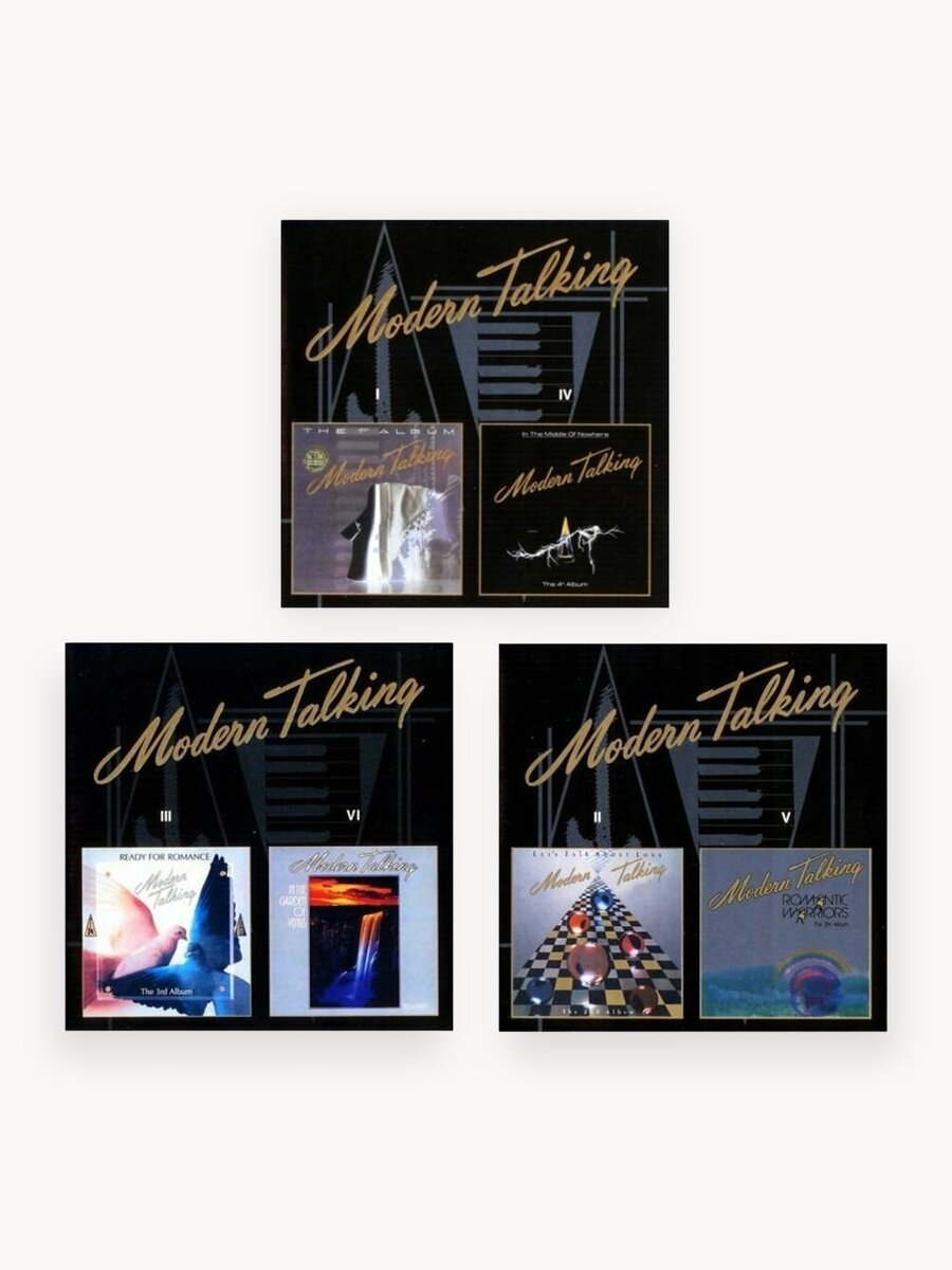Modern Talking - 6 Albums (1985-1987) Blu-ray audio (блю рей аудио)