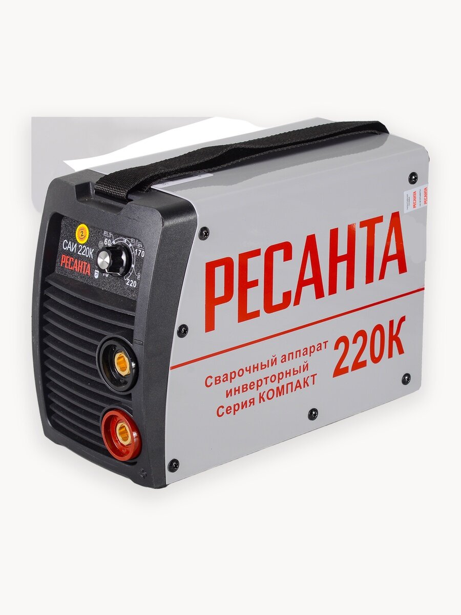 Сварочный аппарат инверторный САИ-220К (компакт) Ресанта, ММА, 220А