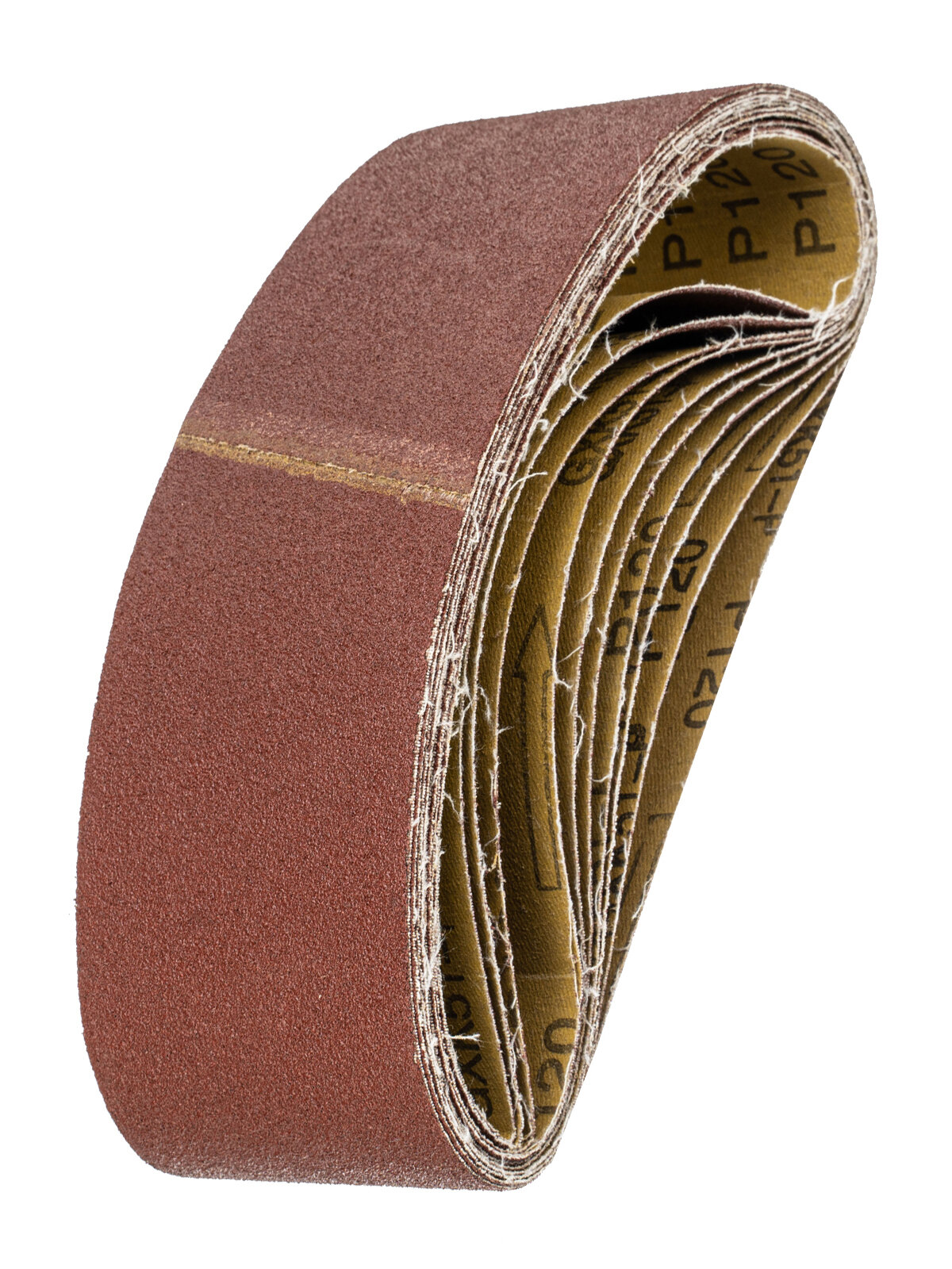 Лента абразивная бесконечная Matrix P 120, 75 х 533 мм, 10 шт 74239