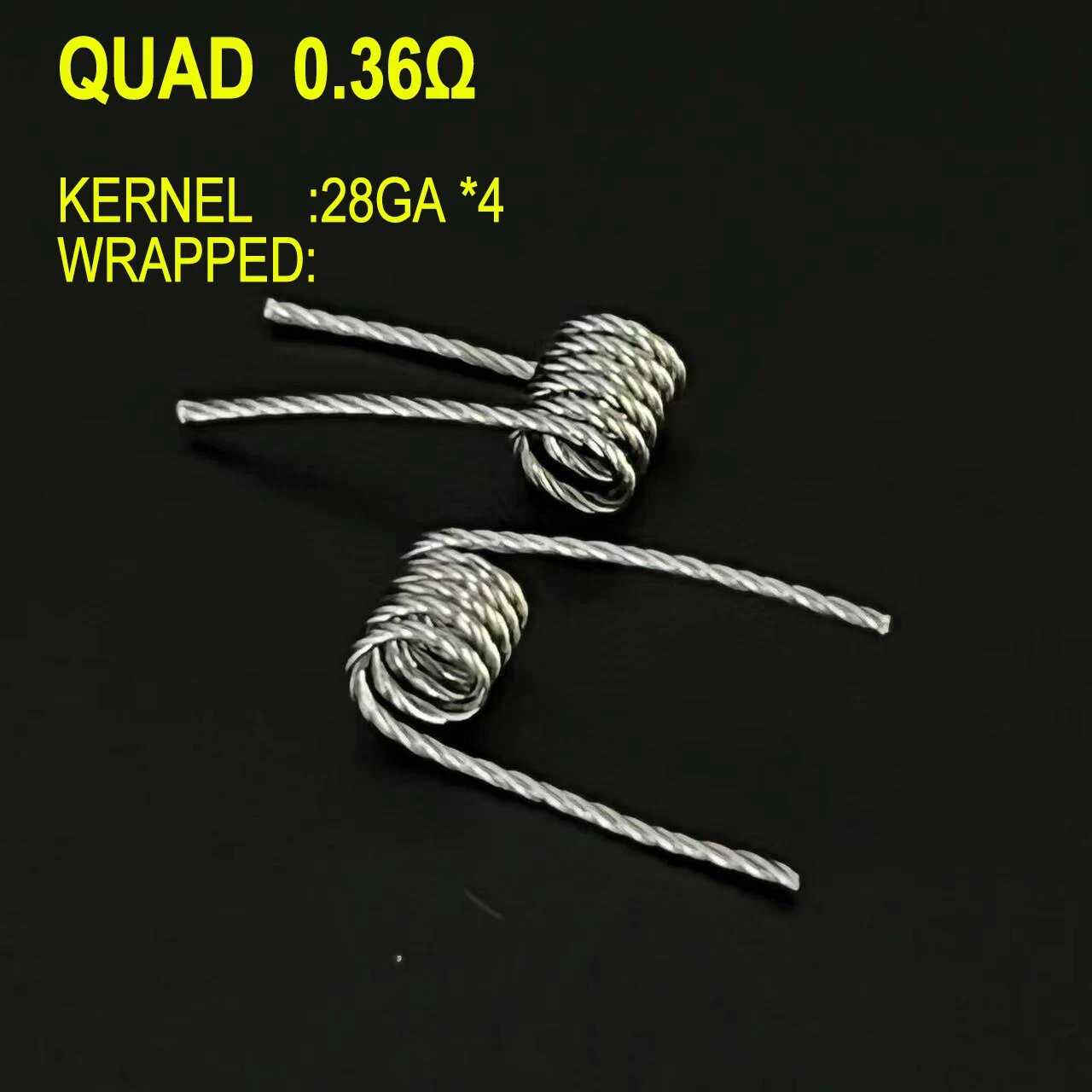 Плавленые спиральные пружины CLAPTON 3,0 мм 10pcs, 3.0-A1 4CORE-0.36