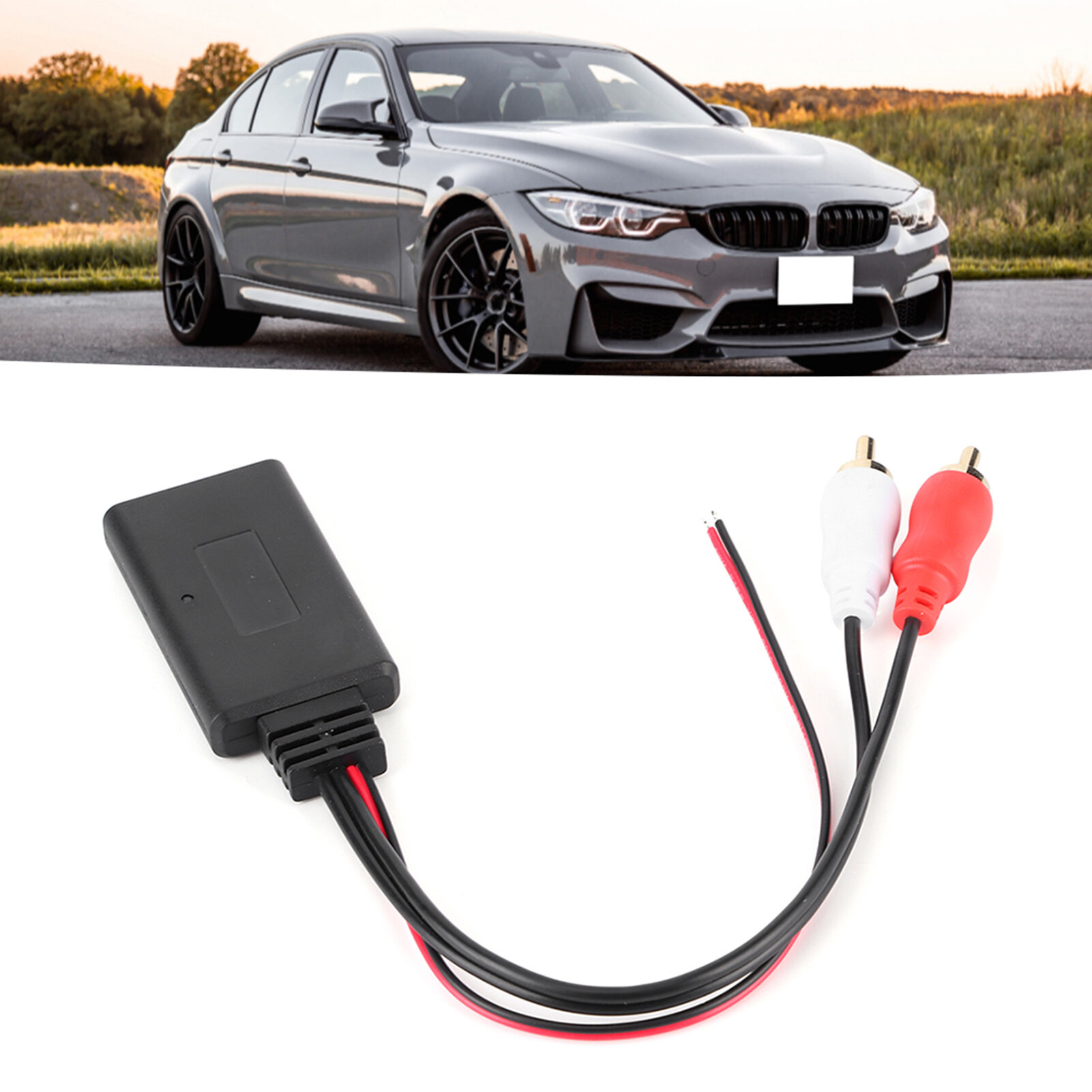 Универсальный беспроводной Bluetooth-модуль-адаптер AUX Audio 2 RCA вспомогательный кабель автомобильный радиоприемник разъем