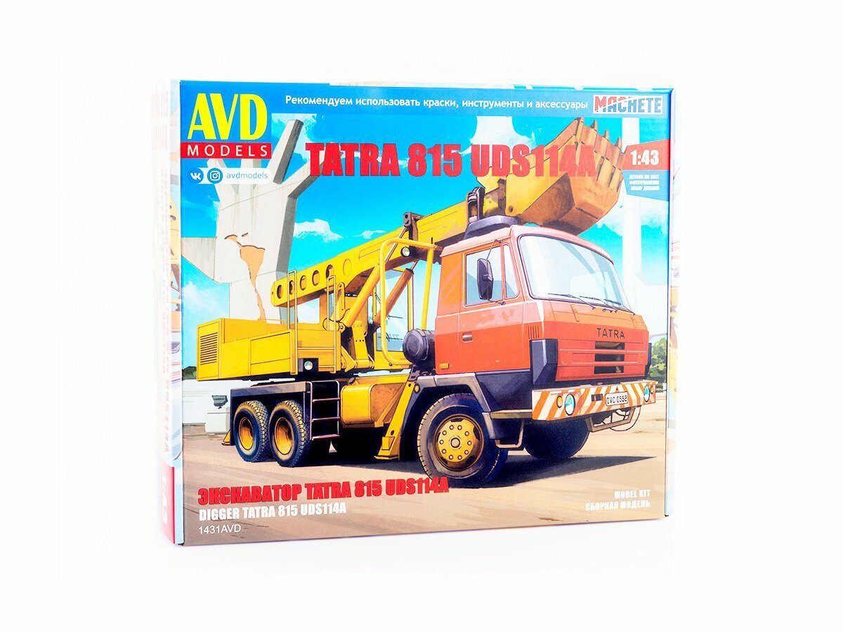 1431 AVD Models Экскаватор TATRA 815 UDS114A (1:43)