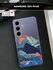 Чехол на Samsung Galaxy S24 Plus / Самсунг S24 Plus с принтом "Закат в снежных г...