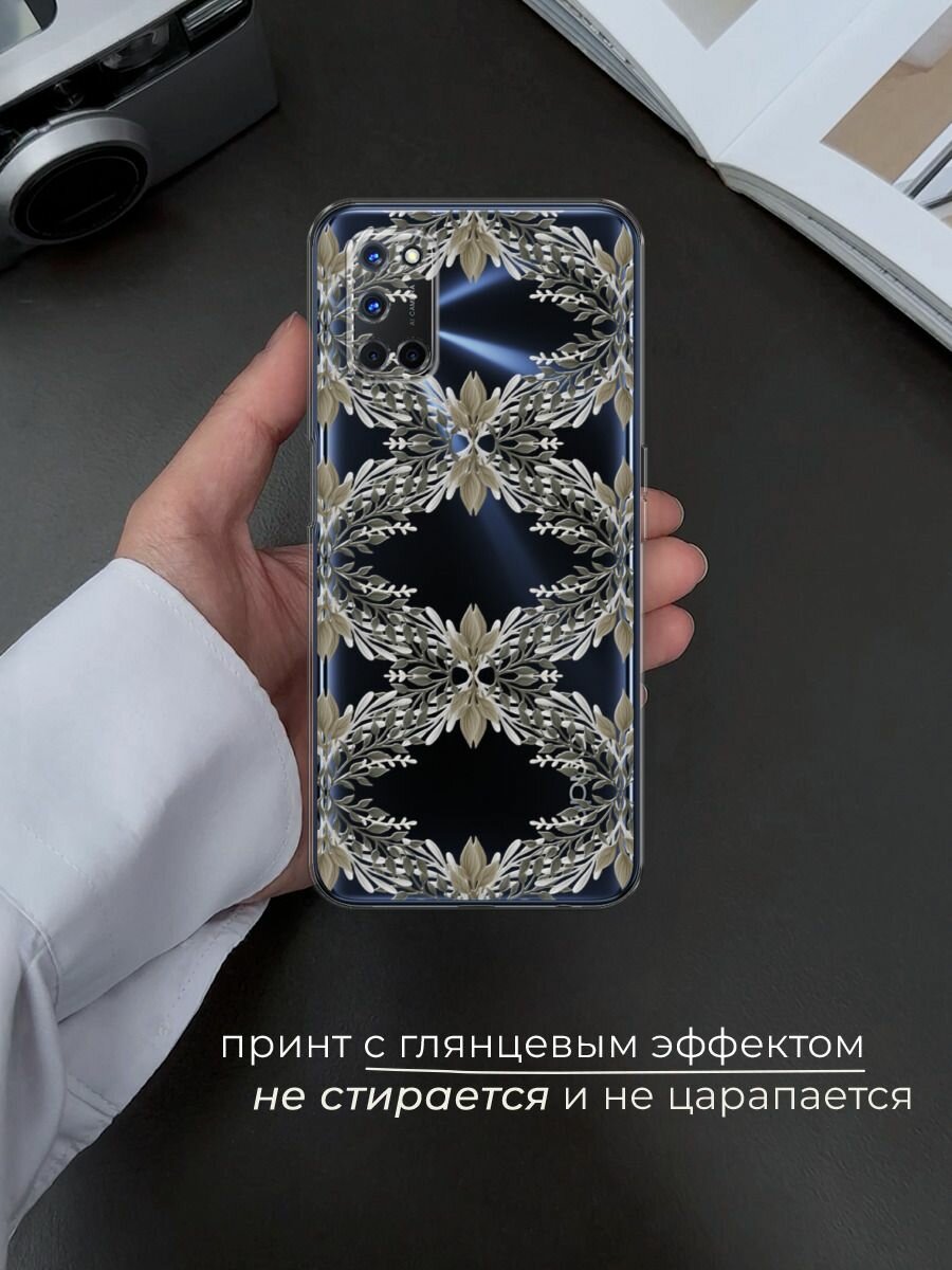 Чехол на Oppo A52/A72 / Оппо A52/A72 с принтом "Калейдоскоп цветов" — фото 1