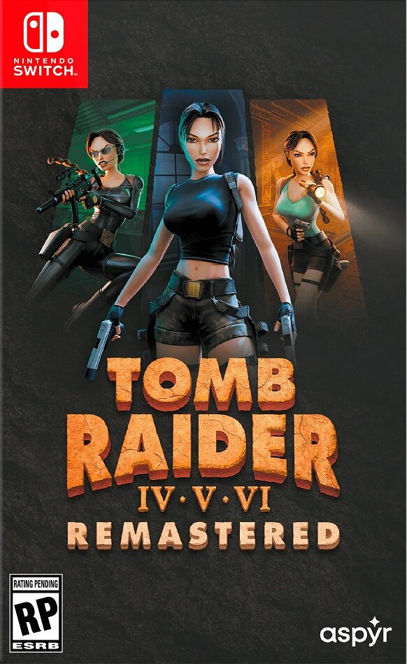 Tomb Raider IV-V-VI (4-5-6) Remastered Nintendo Switch (русская версия)