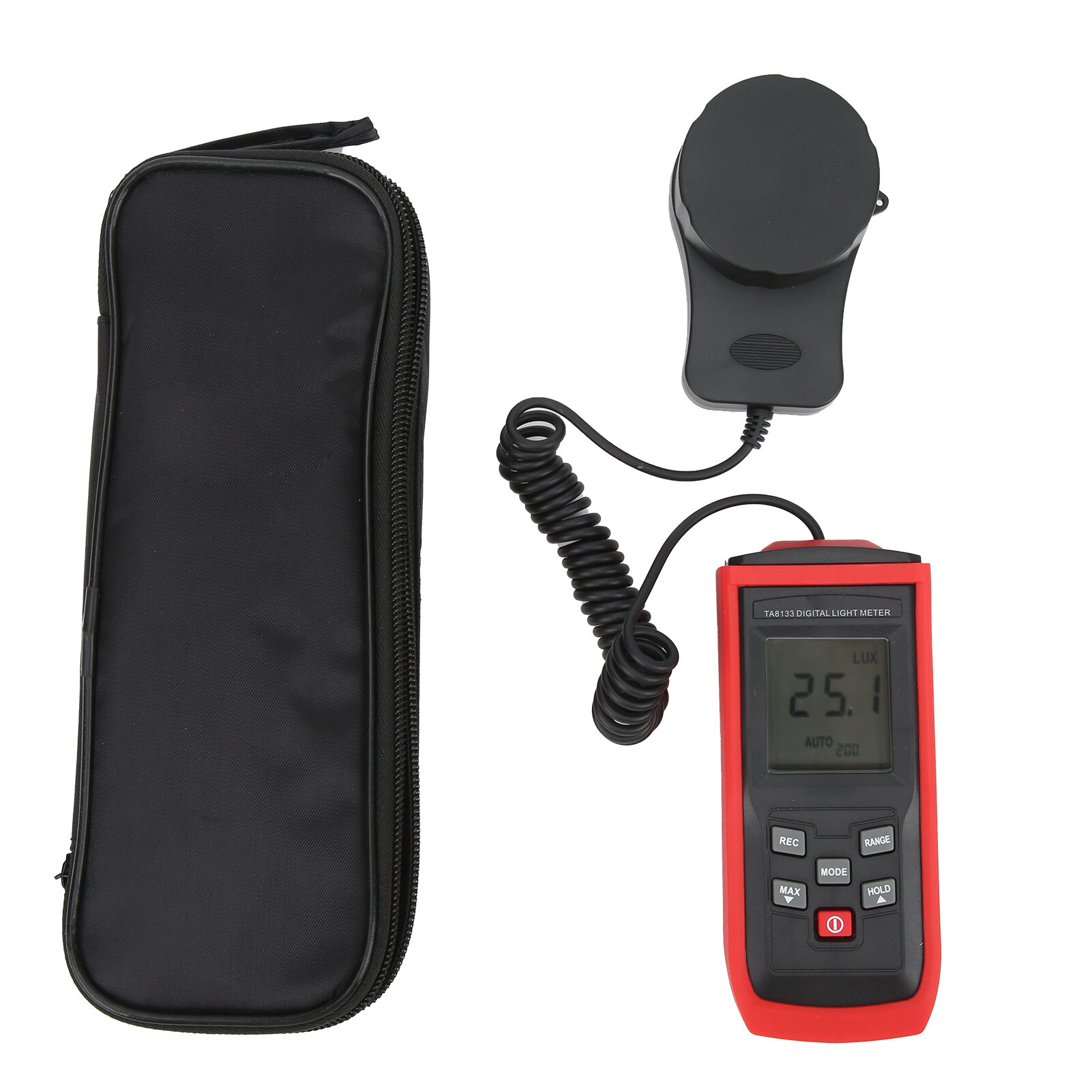 Цифровой люксметр TA8133. Высокоточный тестер освещенности. Инструмент для тестирования наружного освещения.