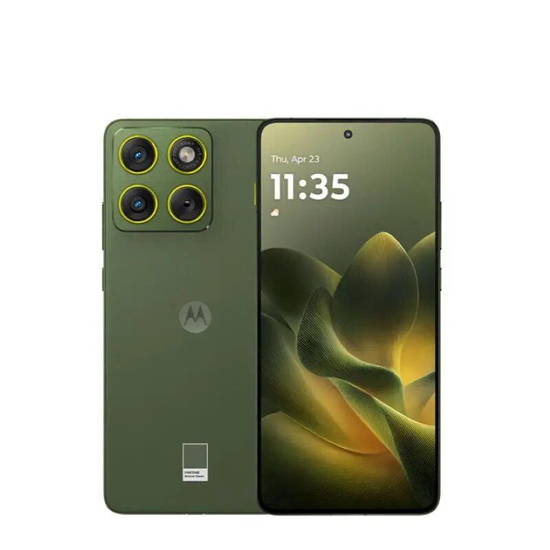 Lenovo Motorola X70 Air 6,7 дюйма, 68 Вт, OLED-экран с быстрой зарядкой, 1,5 КБ, Snapdragon 7 Gen 4, 4800 мАч, 120 Гц, пост-крепленный, 5000 мегапикселей Зеленый, 512ГБ, 12G512GGreen