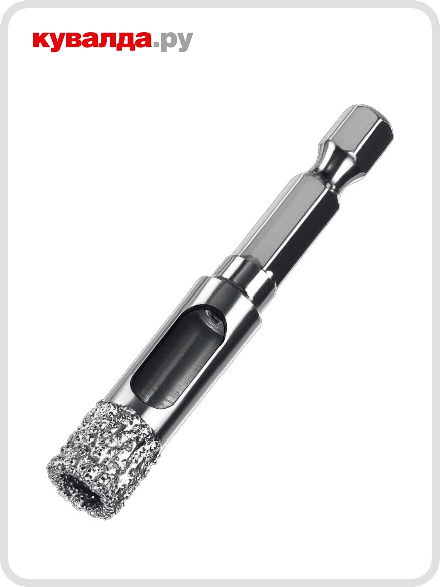 Сверло алмазное ЗУБР профессионал по керамограниту, d=10 х 30