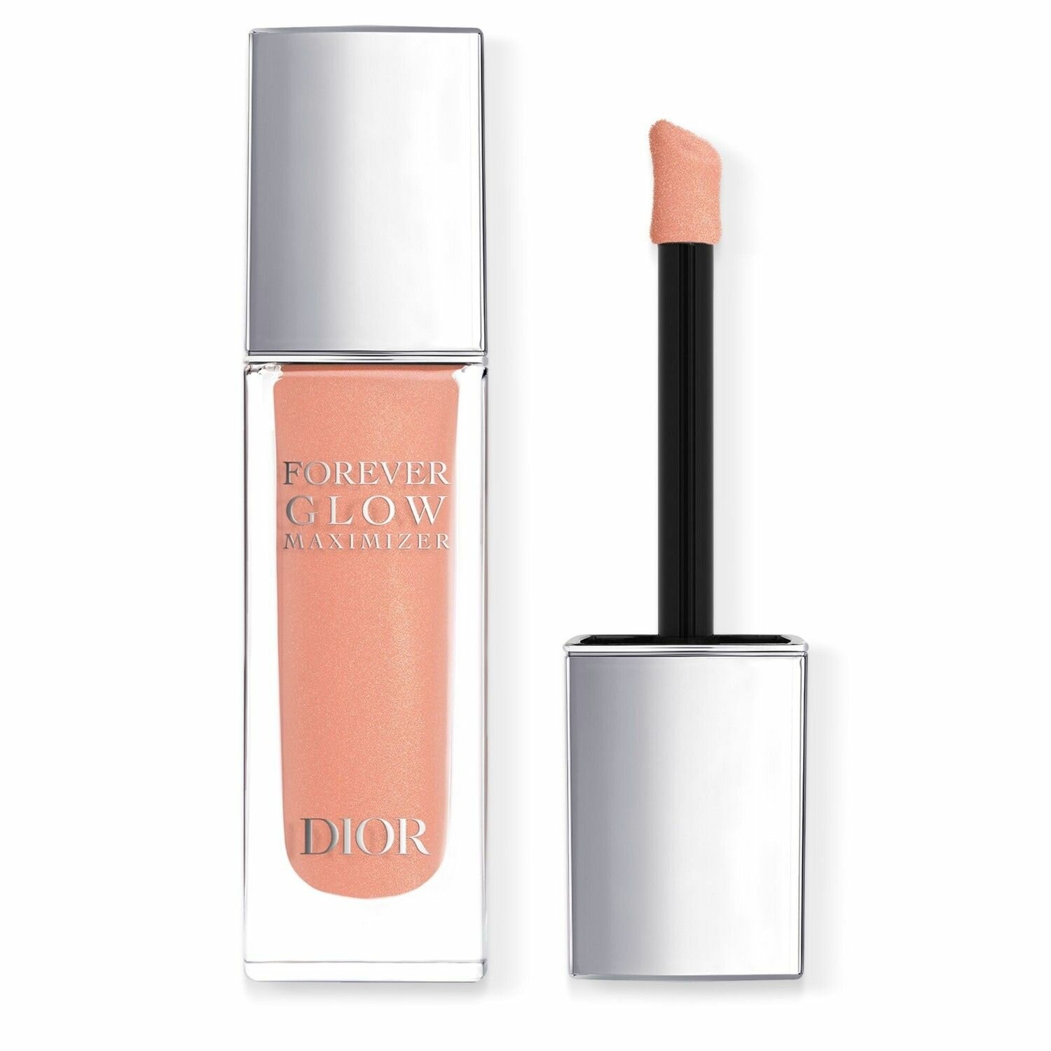 Dior Стойкий жидкий хайлайтер Forever Glow Maximizer 11 мл оттенок 015 peachy