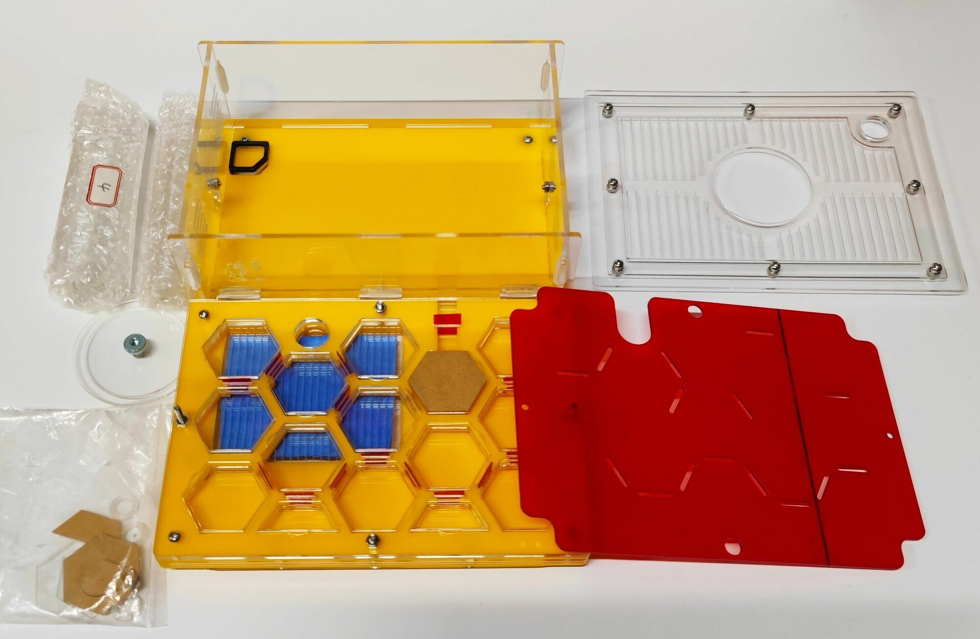 Муравьиная ферма Аnt bear honeycomb 3 AntLife.r в собранном виде + антипобег!