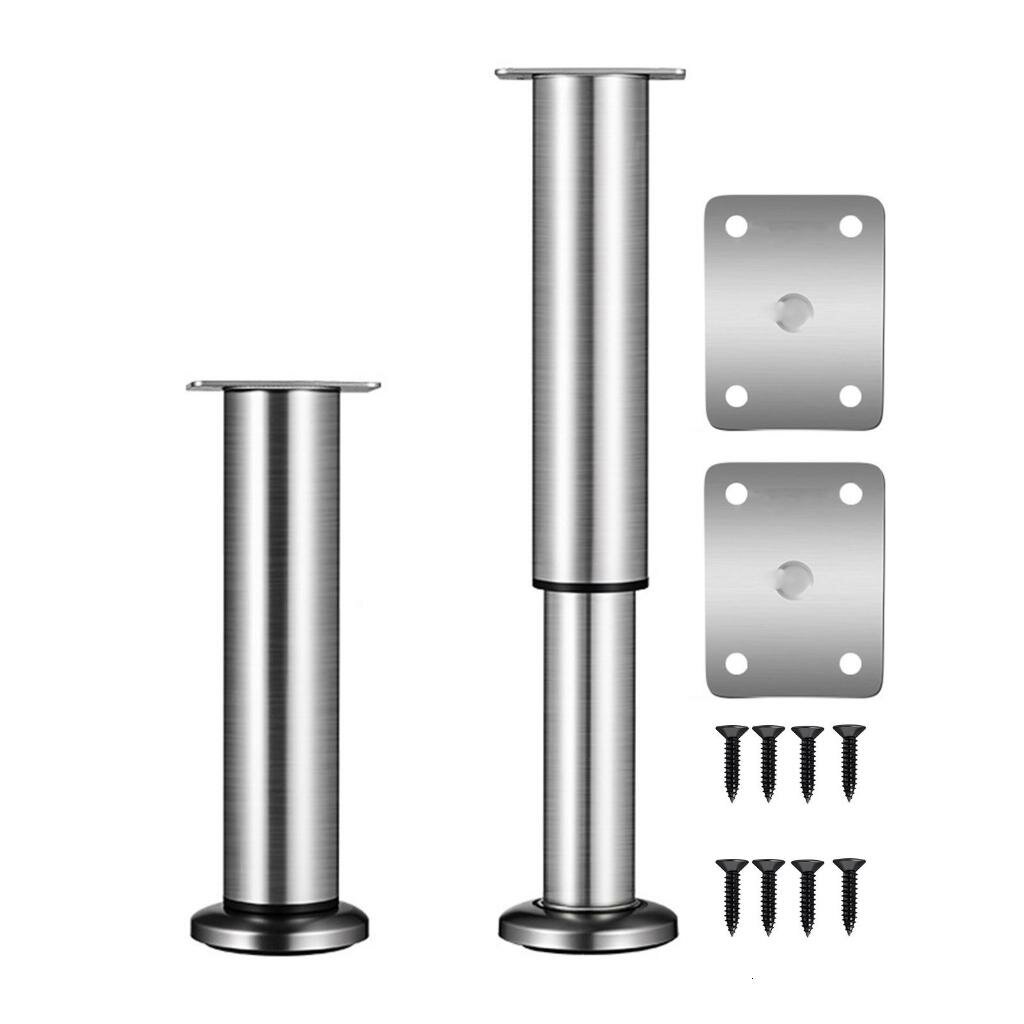 Сверхмощная регулируемая мебель футы 15 см стальной круглой базы 250 кг, от 18 до 32 см