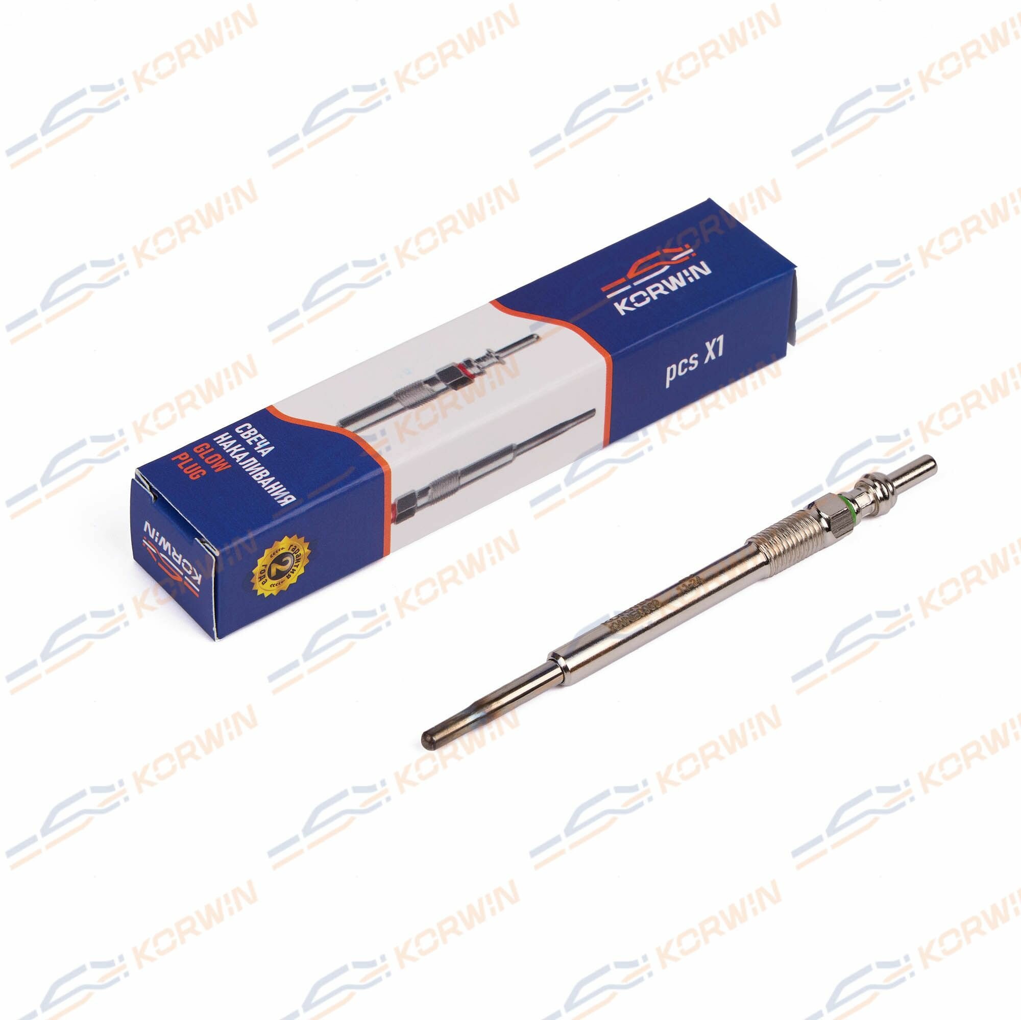 Свеча накаливания Focus II/Transit Connect 02-/Volvo S60 11- 1.6TDCi пр. Турция