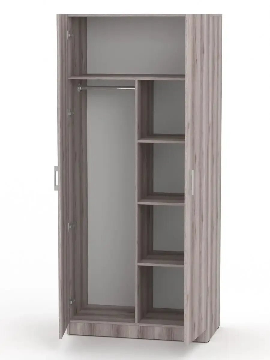 Шкаф FRESTER для одежды деревянный в спальню распашной, от производителя