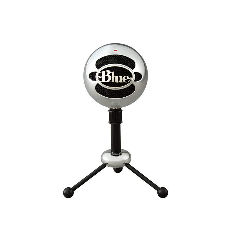 Микрофон Logitech BlueYeti Snow Monster конденсаторный Snowball Ice, snowball brushed aluminum