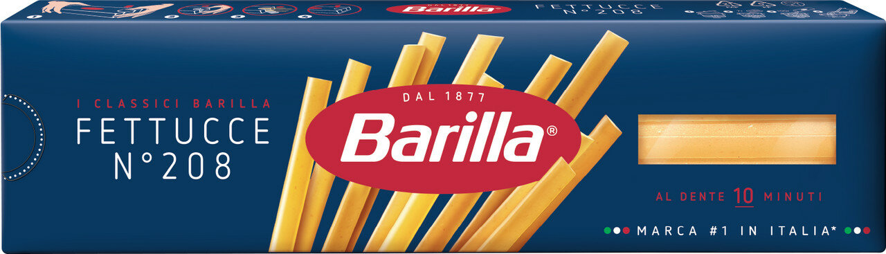 Макароны Barilla Fettucce №208, 400г