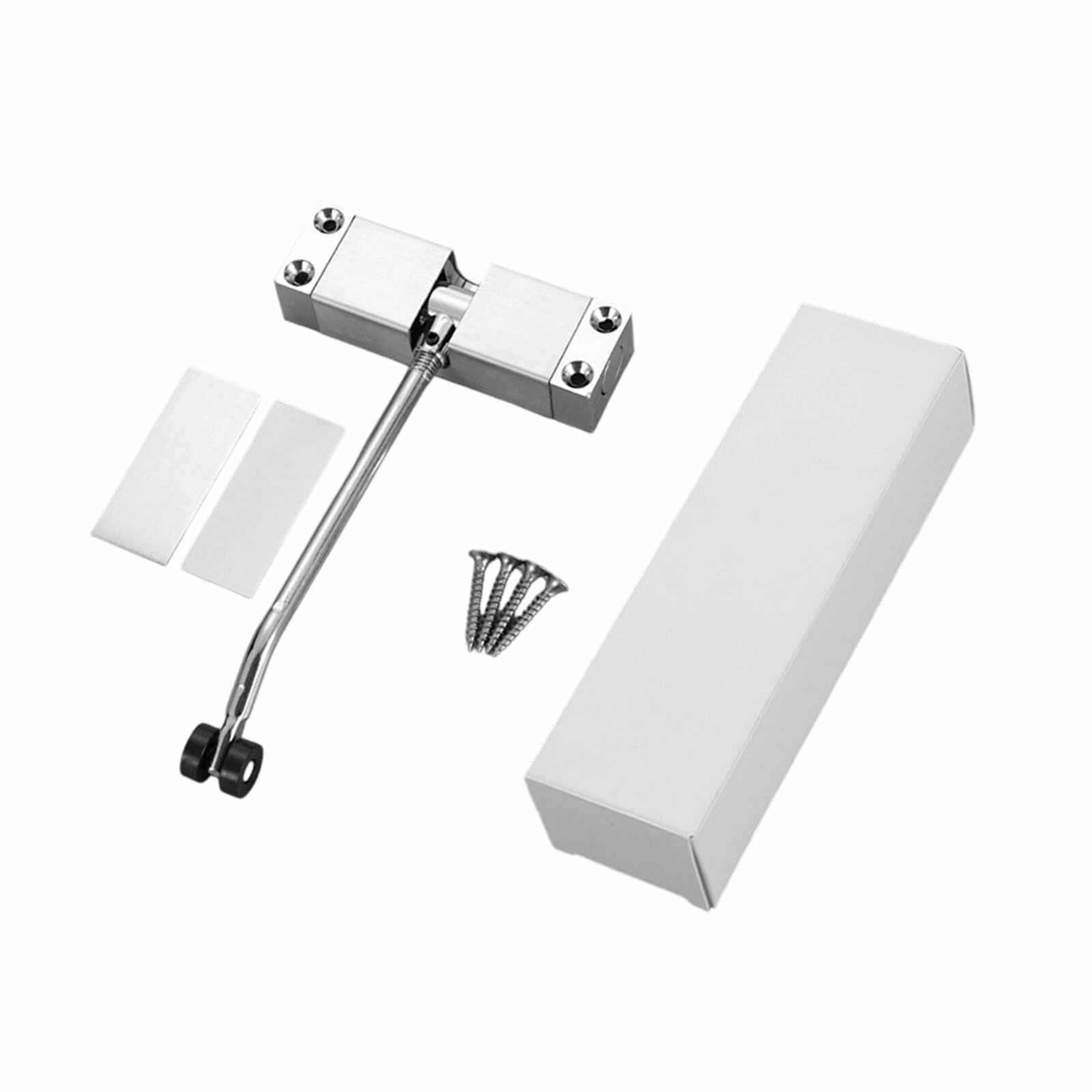 Автоматический доводчик двери с пружинным механизмом снижение шума антикоррозийный простая установка