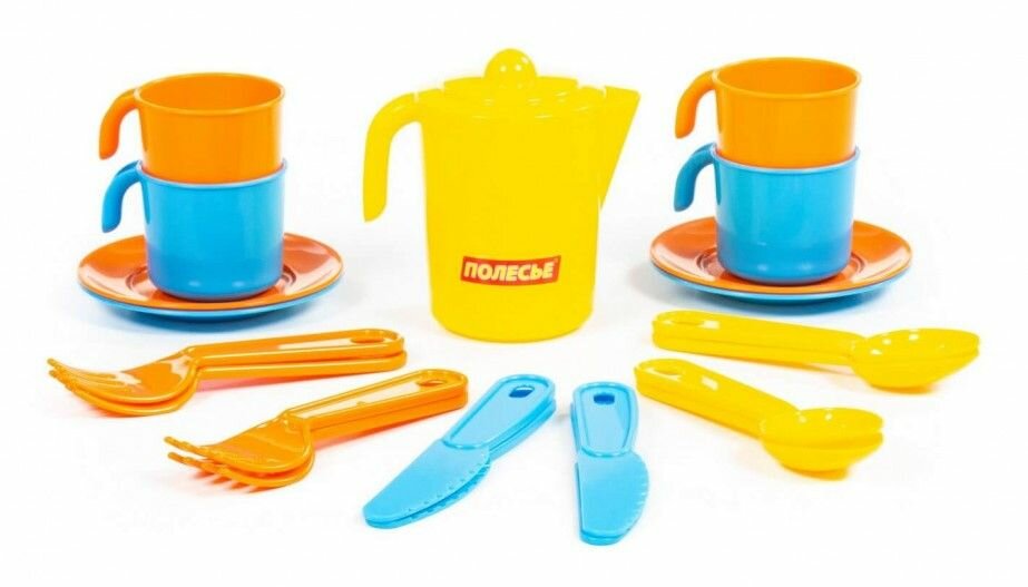 Набор детской посуды "Анюта" на 4 персоны