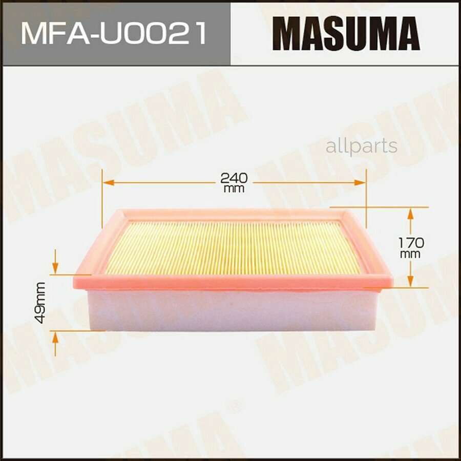 MASUMA MFA-U0021 Фильтр воздушный