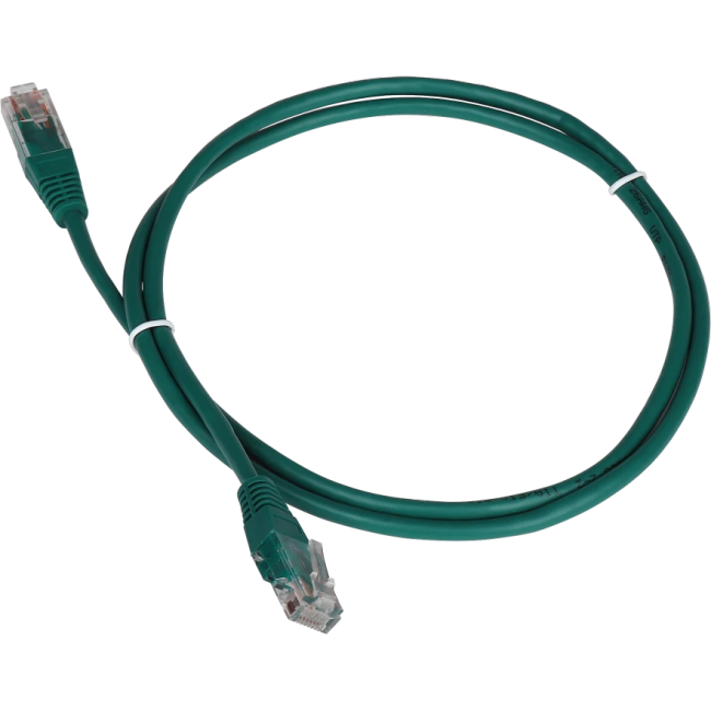 TWT TWT-45-45-1.0-GN Patch Cord UTP кат.5e, 1м, зёленый