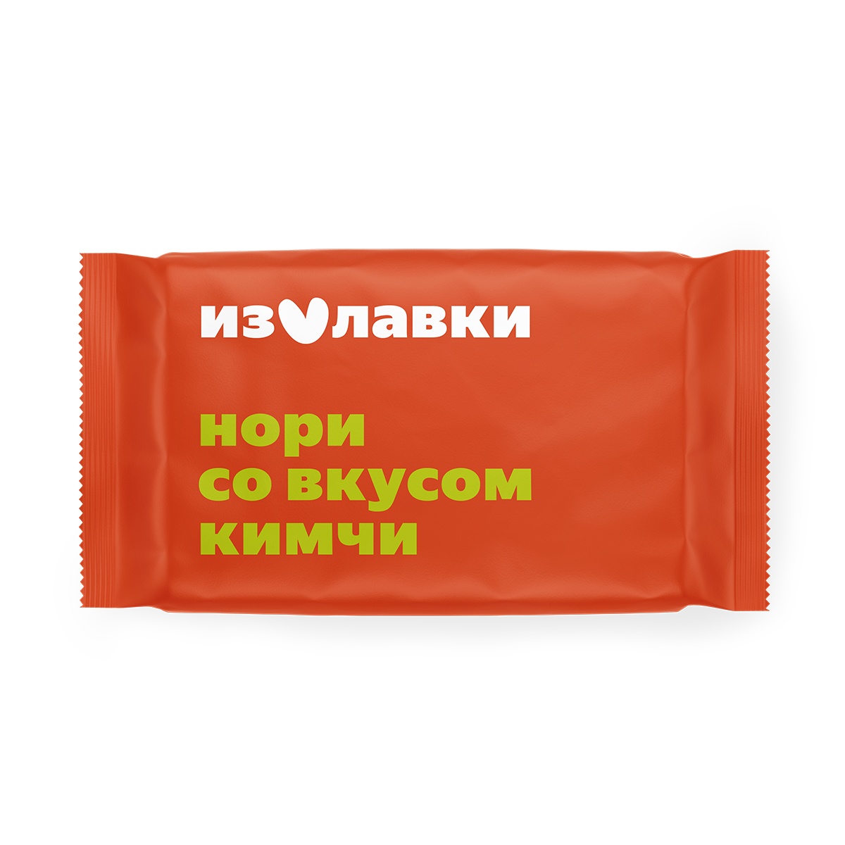 Чипсы Нори "Из Лавки", со вкусом кимчи, из водорослей, в упаковке флоу-пак, 5 г