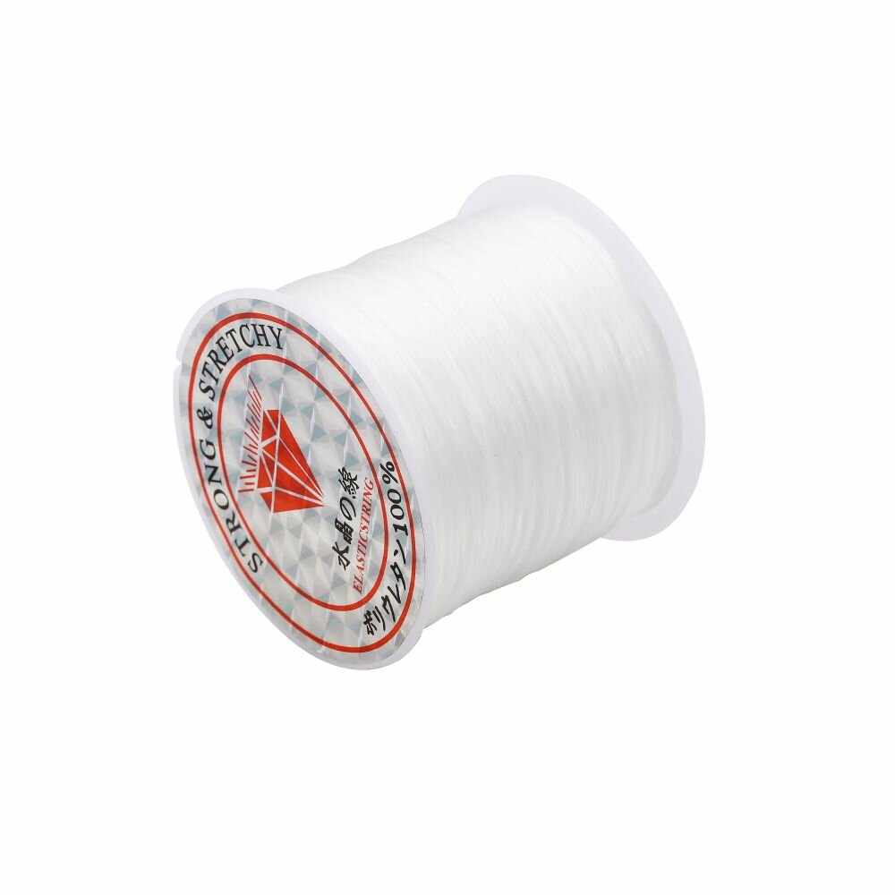 Леска для бисероплетения и рукоделия, прочная нить для создания бижутерии, браслетов и декора своими руками