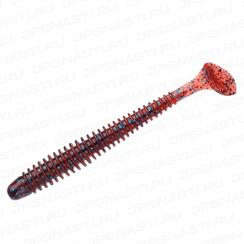 Силиконовые приманки для рыбалки Keitech Swing Impact, 4.5 inch, EA #03 Grape / Японские приманки Кейтеч