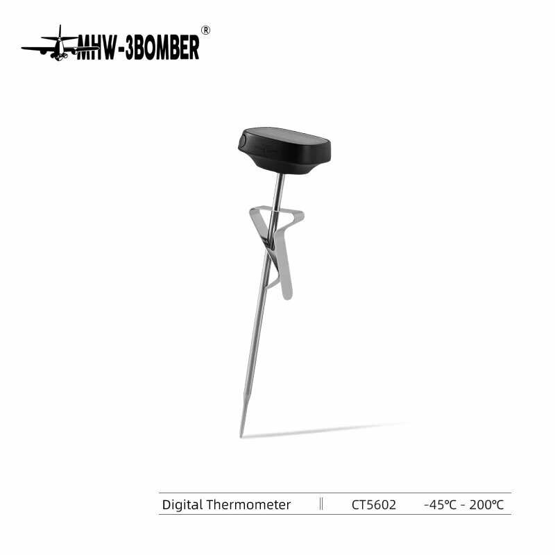Цифровой термометр MHW-3BOMBER Белый, 1pcs Thermometer