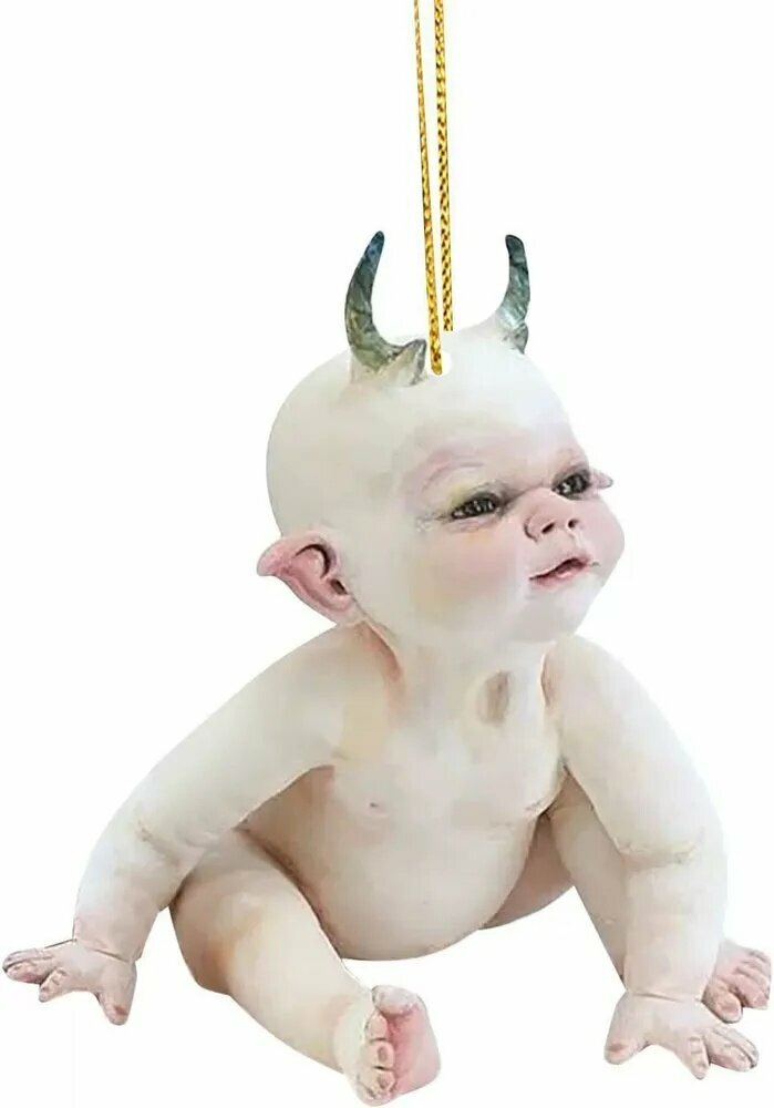 Страшная куколка на Хэллоуин