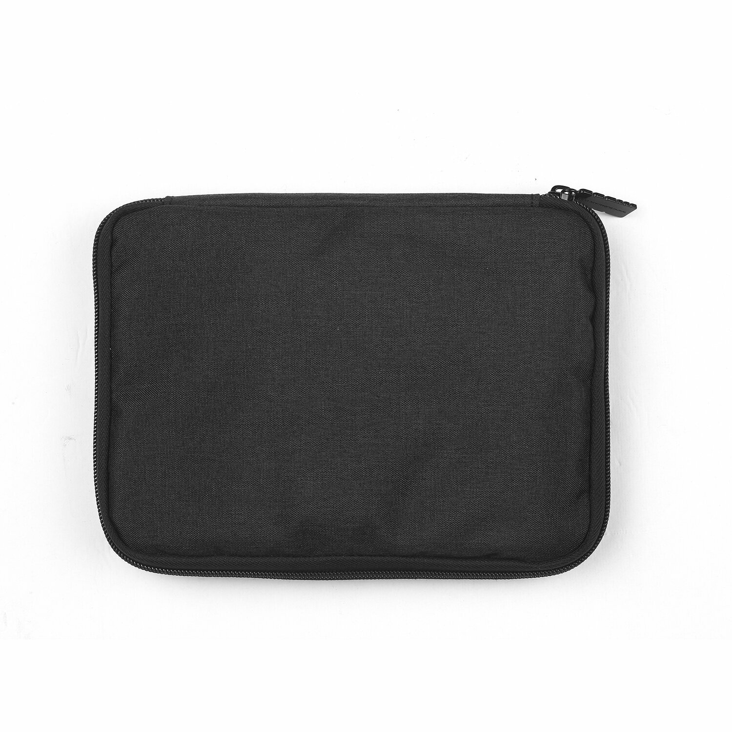 Органайзер для электроники из водонепроницаемого пухового нейлона, чехол для USB-флешек, сумка для гаджетов, размер 22*16*2 см, вес 89 г, черный/серый, 1 шт.