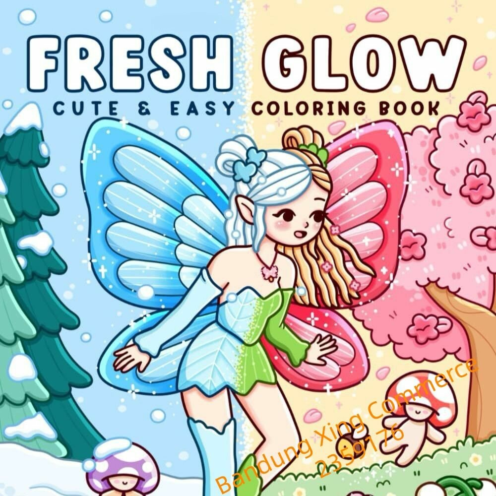 Раскраска антистресс для взрослых и подростков Coco Wyo -FRESH GLOW 72
